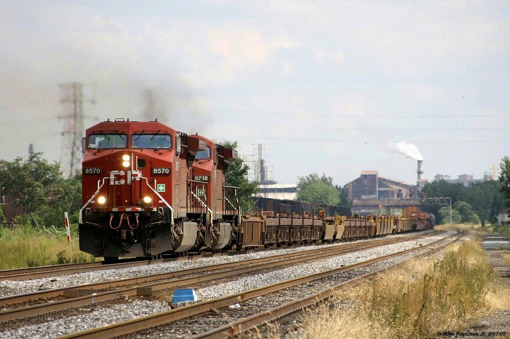 Westbound CP Stack Train